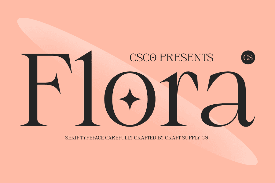 CS Flora Demo Font · 1001 Fonts