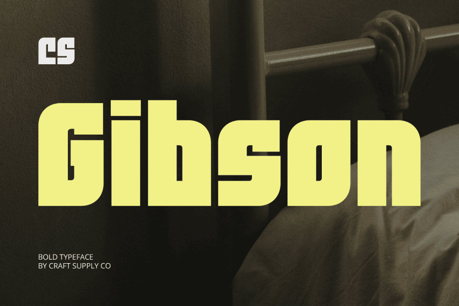 CS Gibson Demo Font · 1001 Fonts