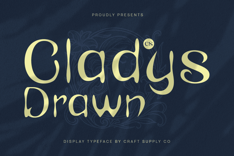 CS Gladys Drawn Demo Font · 1001 Fonts