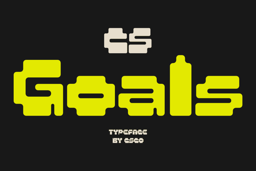 CS Goals Demo Font · 1001 Fonts
