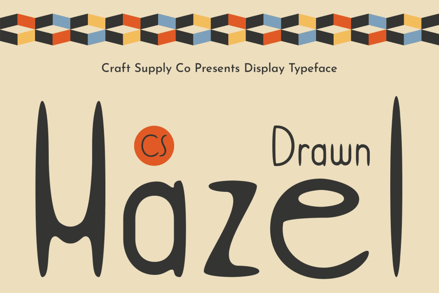 CS Hazel Drawn Demo Font · 1001 Fonts