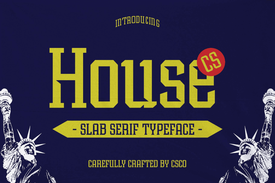 CS House Demo Font · 1001 Fonts