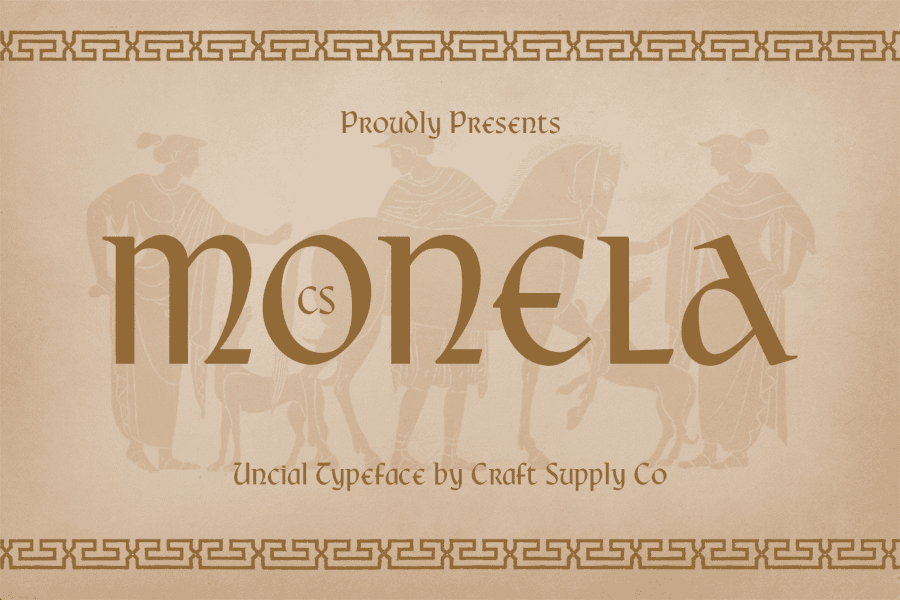 CS Monela Demo Font · 1001 Fonts