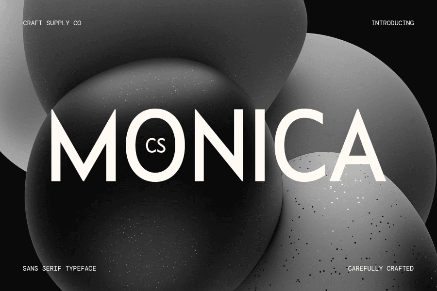 CS Monica Demo Font · 1001 Fonts