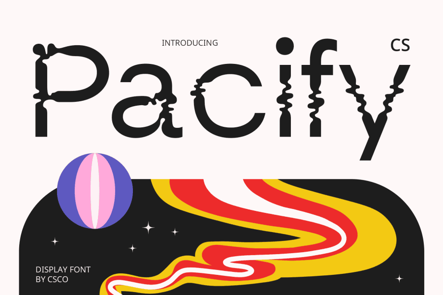 CS Pacify Demo Font · 1001 Fonts
