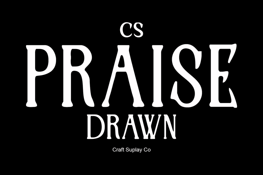 CS Praise Drawn Demo Font · 1001 Fonts