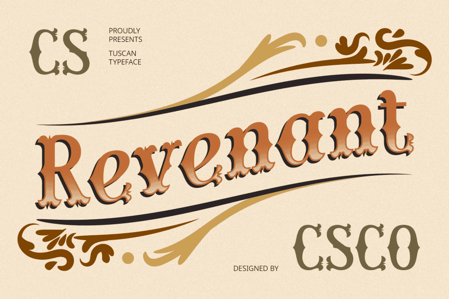 CS Revenant Demo Font · 1001 Fonts
