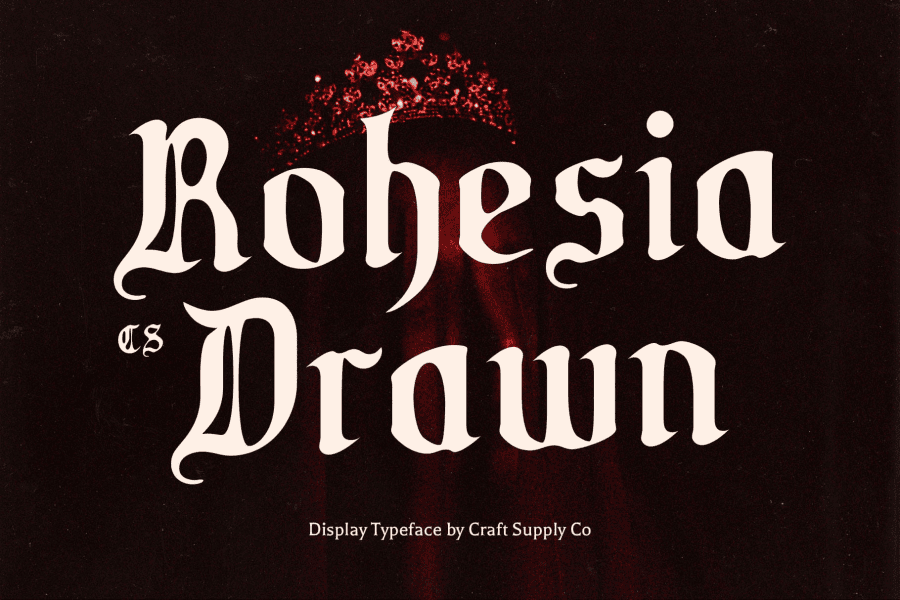 CS Rohesia Drawn Demo Font · 1001 Fonts