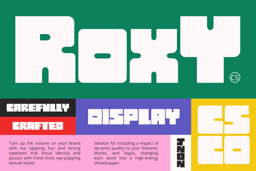 CS Roxy Demo Font · 1001 Fonts