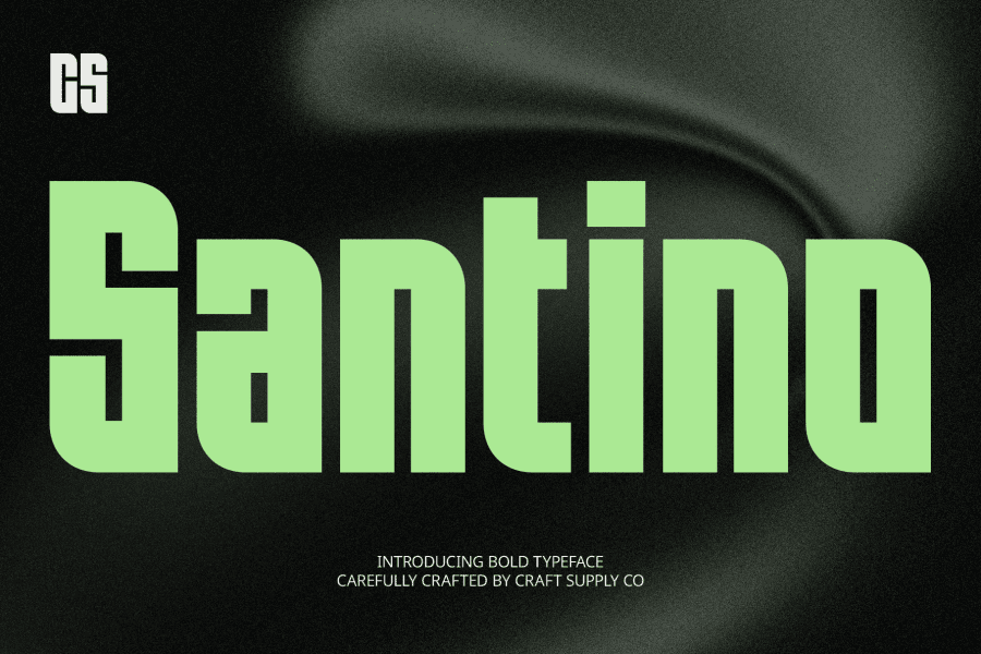CS Santino Demo Font · 1001 Fonts