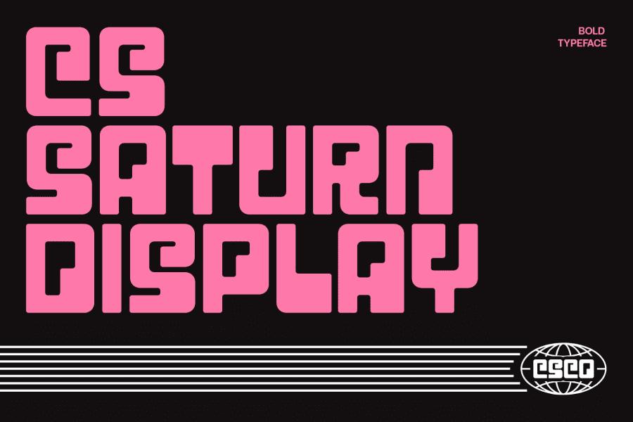 CS Saturn Demo Font · 1001 Fonts