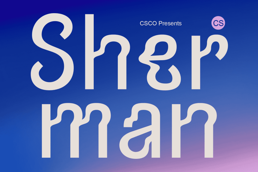 CS Sherman Demo Font · 1001 Fonts