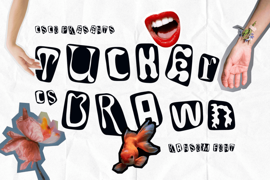 CS Tucker Drawn Demo Font · 1001 Fonts