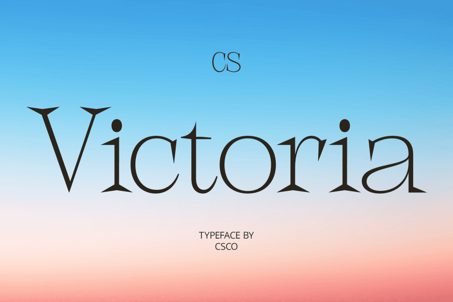 CS Victoria Demo Font · 1001 Fonts