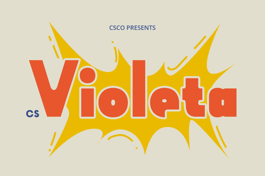 CS Violeta Demo Font · 1001 Fonts