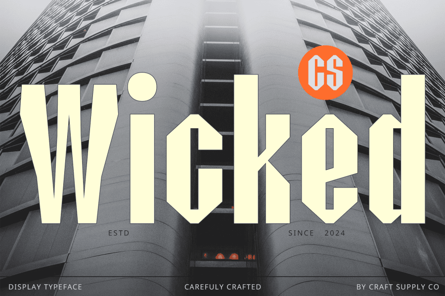 CS Wicked Demo Font · 1001 Fonts