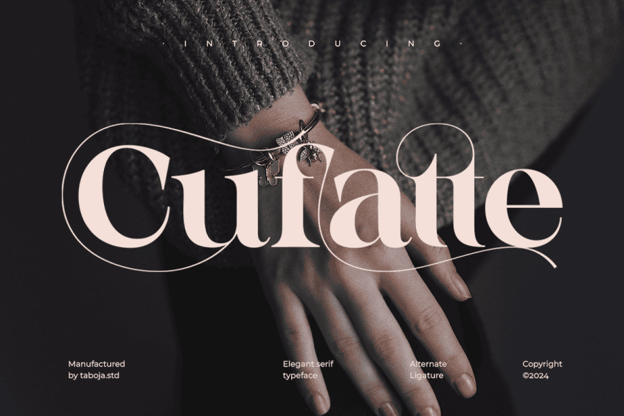 Cufatte Lite Edition Font · 1001 Fonts