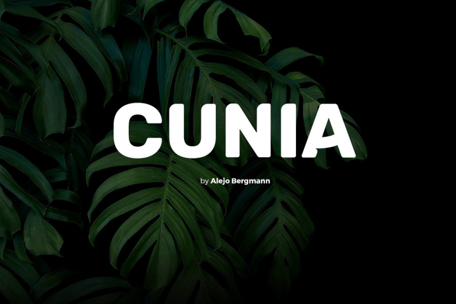 Cunia Font · 1001 Fonts