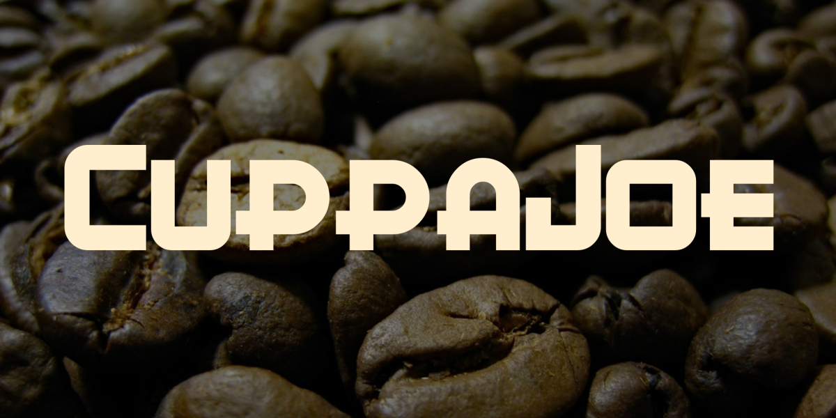 CuppaJoe Font · 1001 Fonts