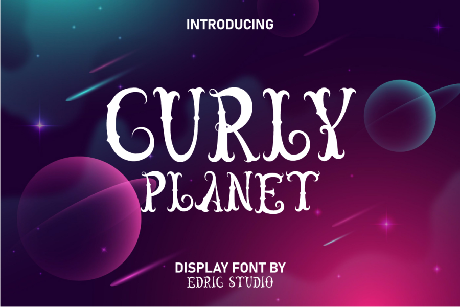 Curly Planet Demo Font · 1001 Fonts