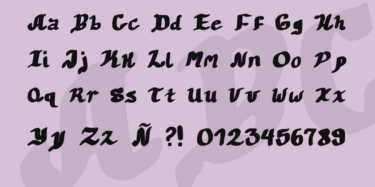 Curvy_font Font Family · 1001 Fonts