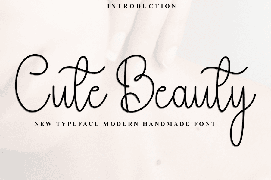 Cute Beauty Font · 1001 Fonts