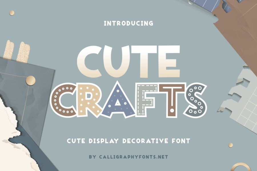 Cute Crafts Demo Font Family · 1001 Fonts