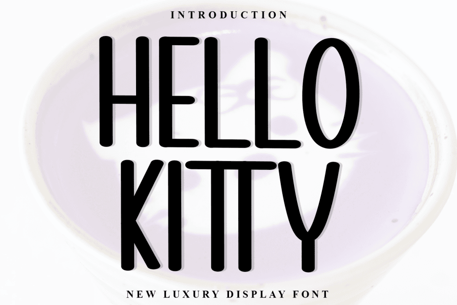 Cute Hello Kitty Font · 1001 Fonts