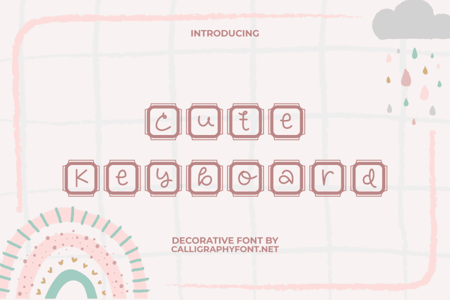 5 Free Keyboard Fonts · 1001 Fonts