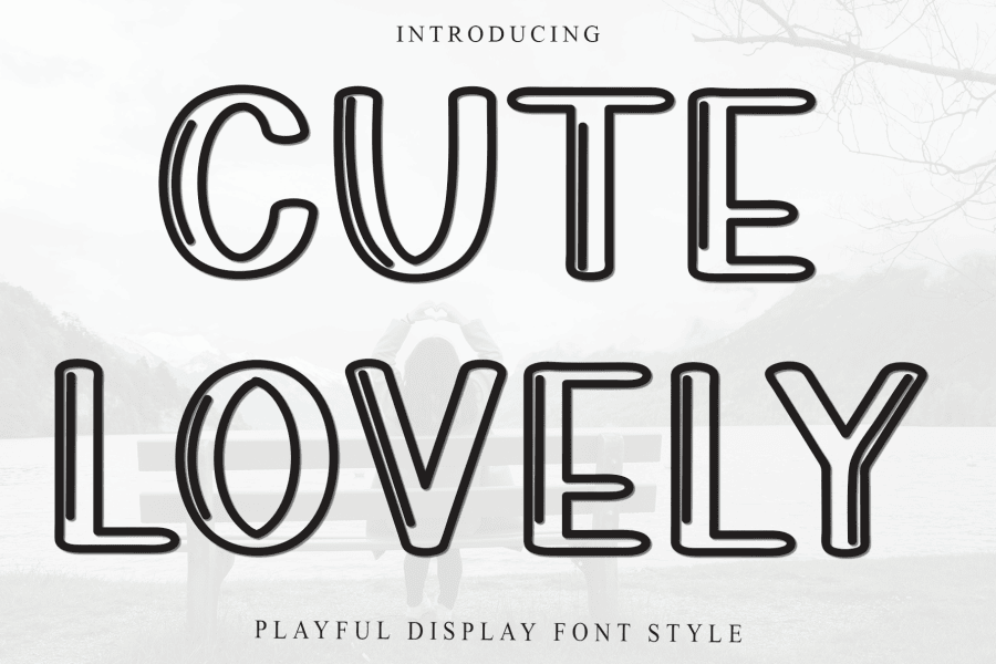 Cute Lovely Font · 1001 Fonts