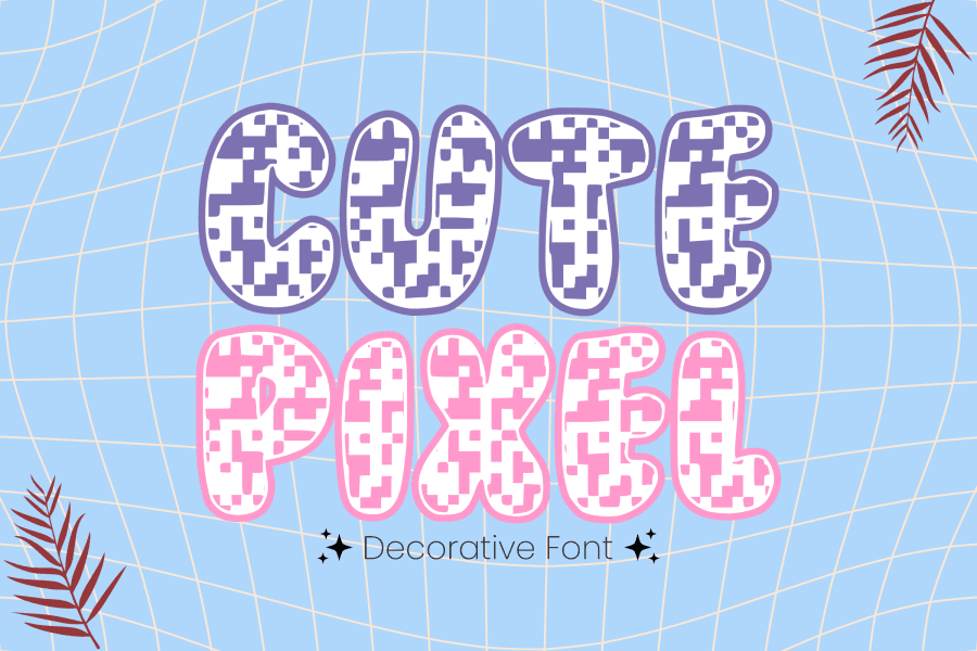 Cute Pixel Font · 1001 Fonts