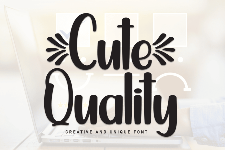 Cute Quality Font · 1001 Fonts