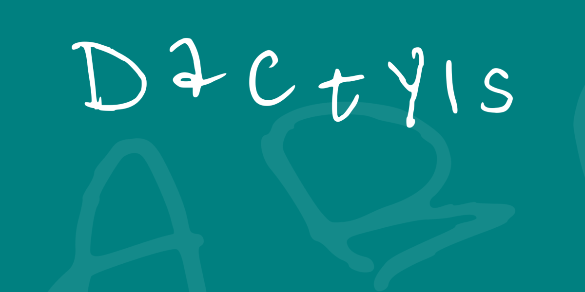Dactyls Font · 1001 Fonts