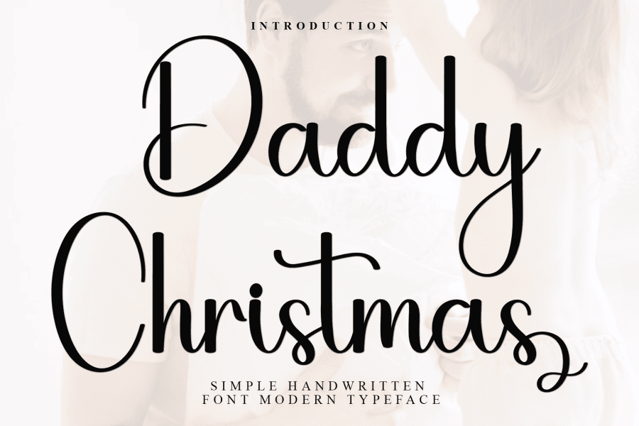 Daddy Christmas Font · 1001 Fonts