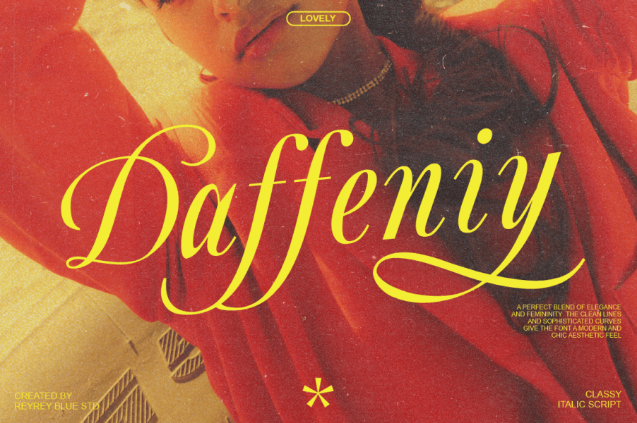 Daffeniy Font · 1001 Fonts