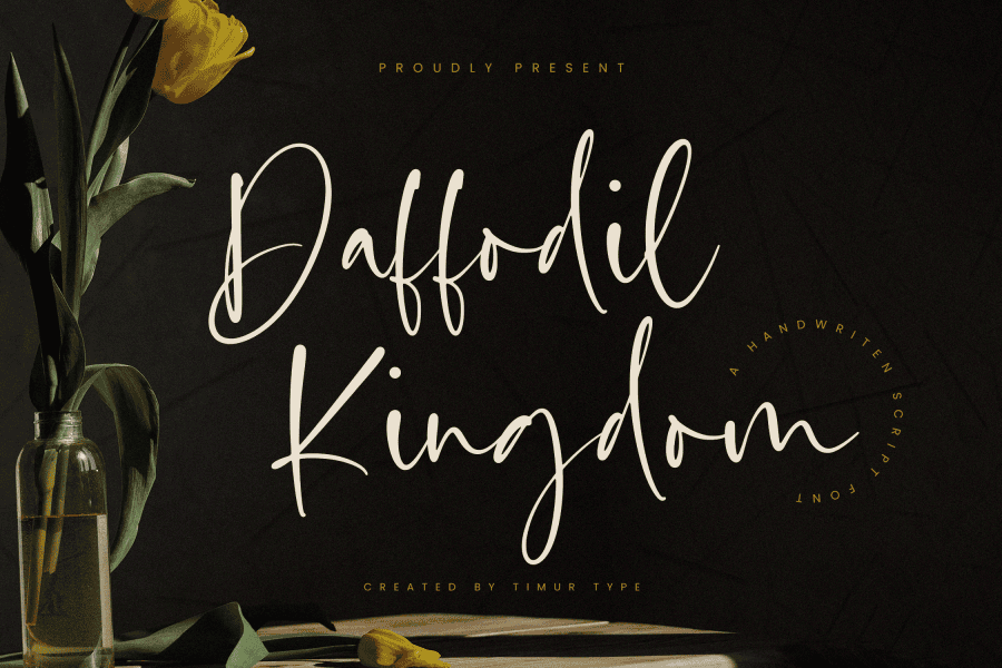 Daffodil Kingdom Font · 1001 Fonts