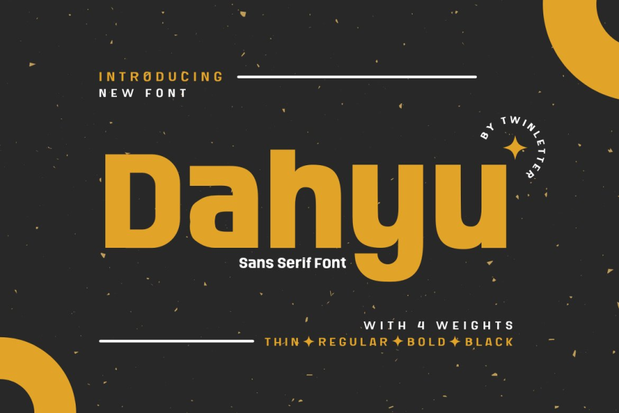 Dahyu Personal Use Font Family · 1001 Fonts