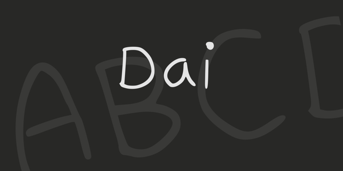 Dai Font · 1001 Fonts