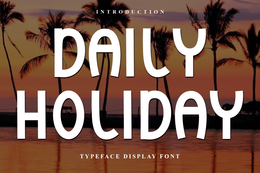 Daily Holiday Font · 1001 Fonts