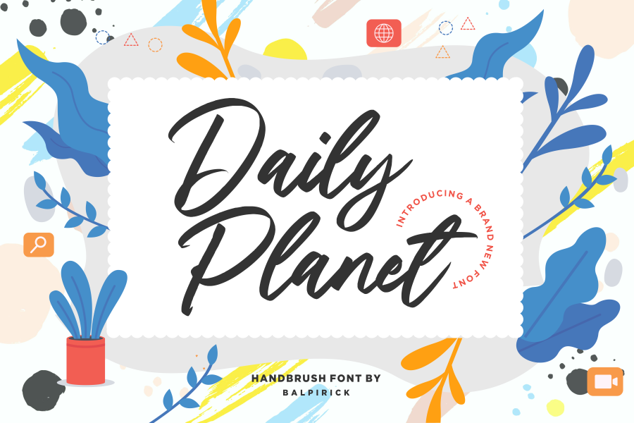Daily Planet Font · 1001 Fonts