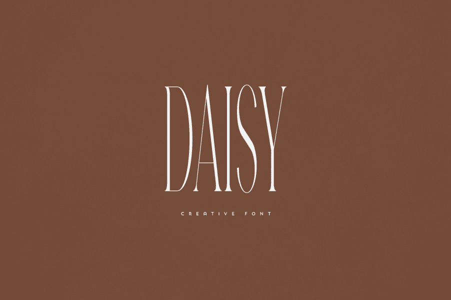 Daisy Font · 1001 Fonts