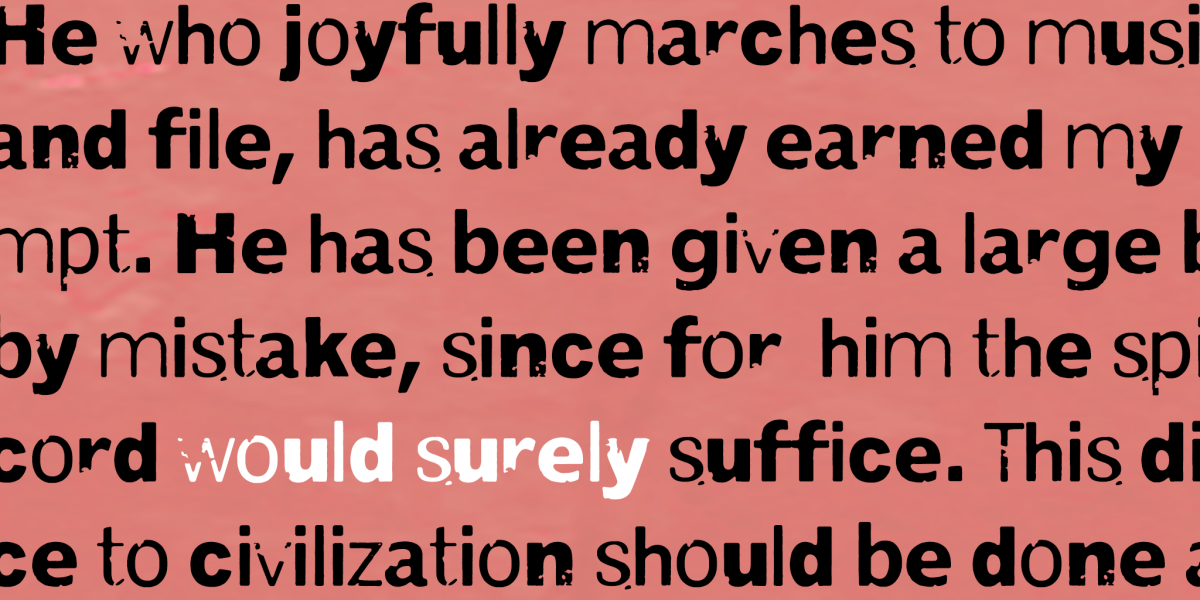 Damage Red Font · 1001 Fonts