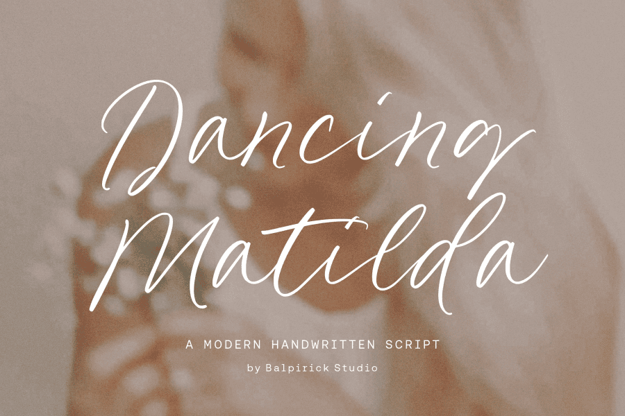 Dancing Matilda Font · 1001 Fonts