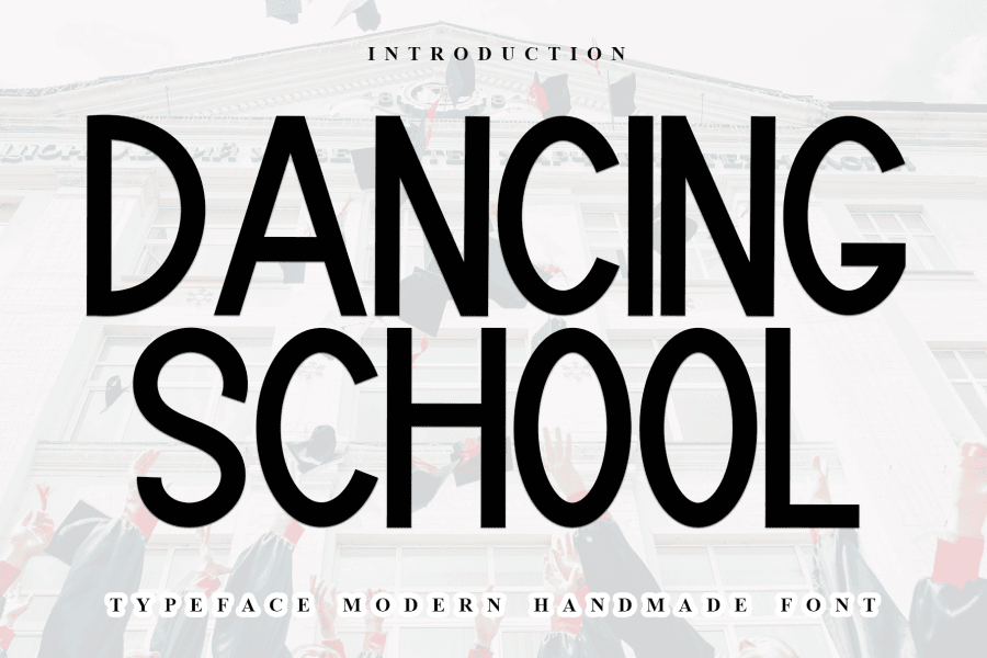 Dancing School Font · 1001 Fonts