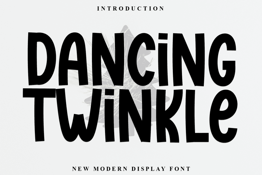 Dancing Twinkle Font · 1001 Fonts