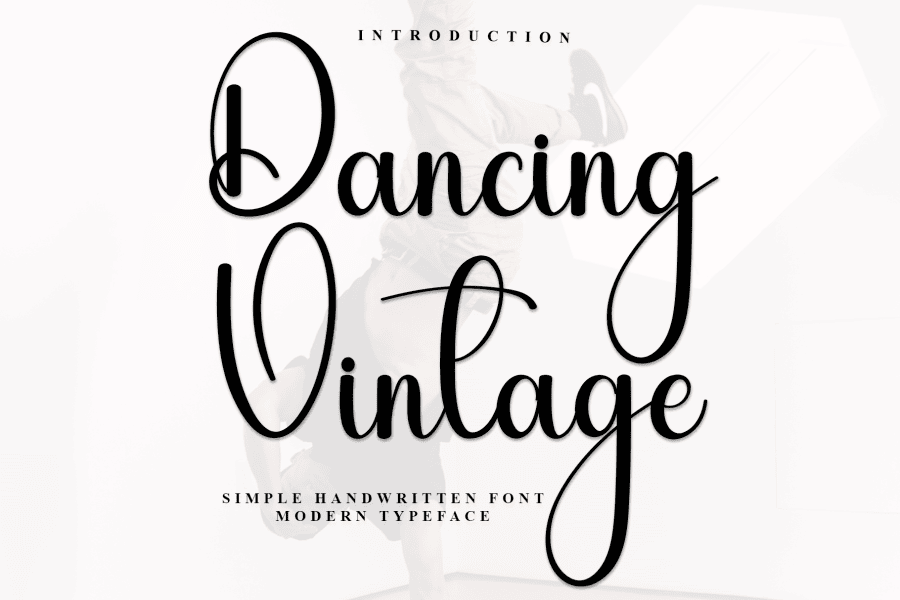 Dancing Vintage Font · 1001 Fonts