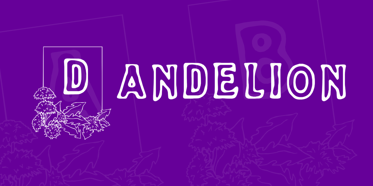 Dandelion Font · 1001 Fonts