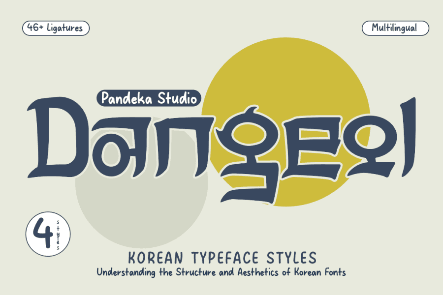 43 Free Korean Fonts · 1001 Fonts
