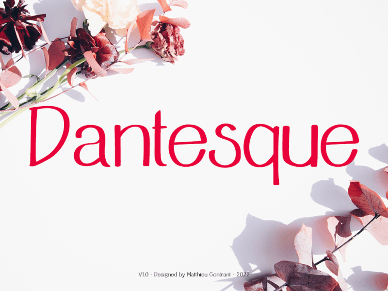 Dantesque Font · 1001 Fonts