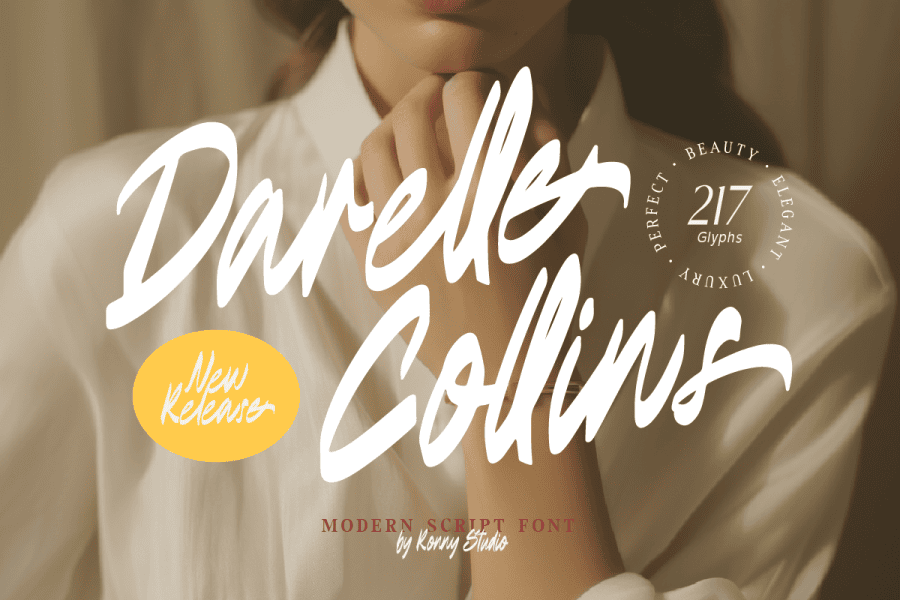 Darelle Collins DEMO Font · 1001 Fonts